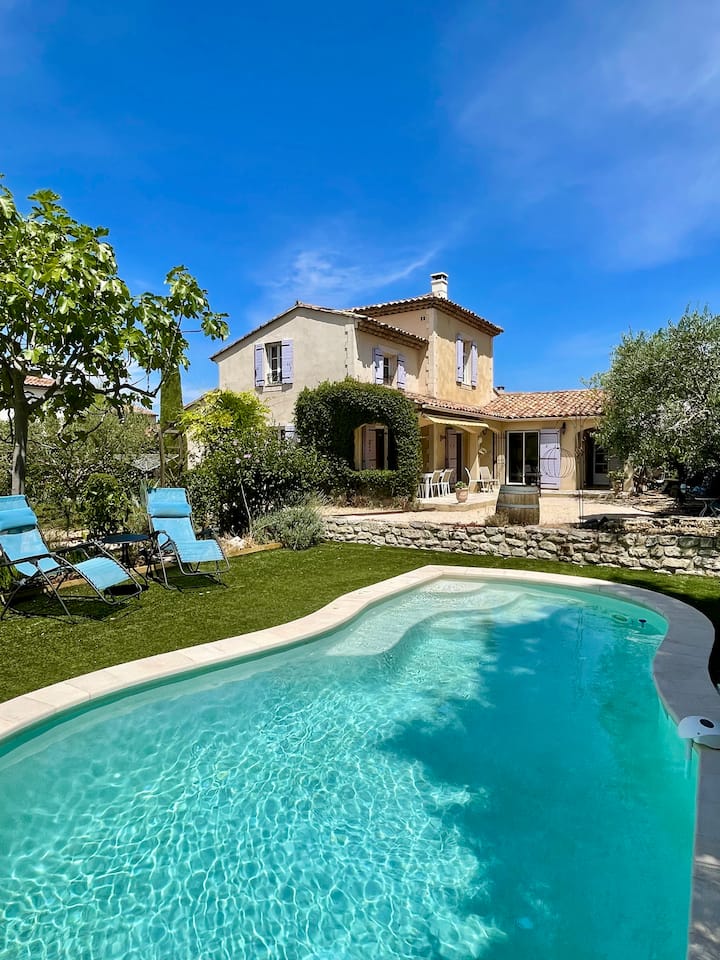 Villa Lou Pantaï - St Remy Provence Piscine 8 Pers - Saint-Rémy-de-Provence