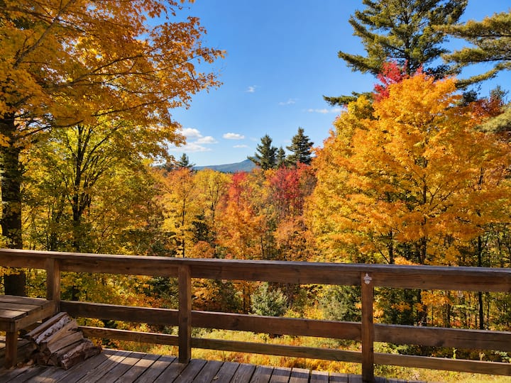 5 Min To Mt Snow Wraparound Deck + Views - Wilmington, VT