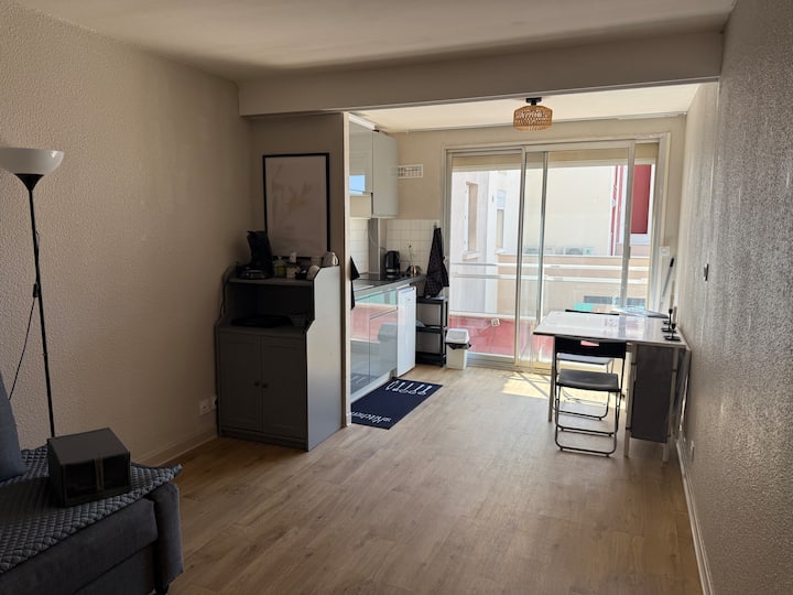 Studio Cap Dagde Avec Parking Privé Et La Clim - Agde