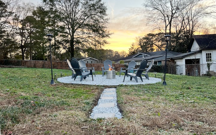 15 Min To Truist, King Bed, Kid-friendly, Fire Pit - Marietta, GA
