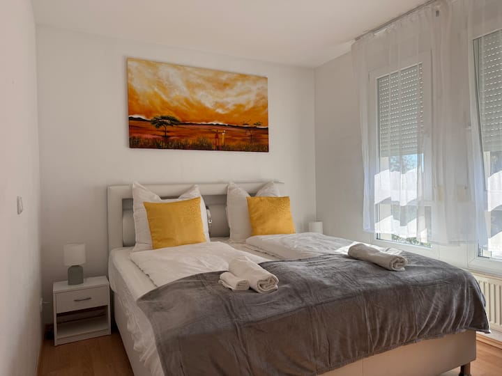Gemütliche Wohnung Nahe Frankfurt | 2 Schlafzimmer - Hanau