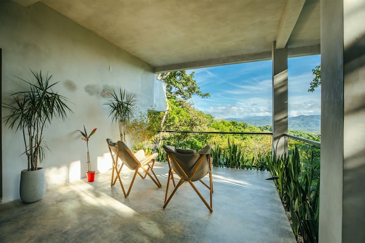 Stylish Apt W/ Mountain View Near Guiones Beach - Nosara