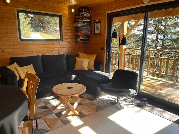 Chalet Dans Les Arbres De Nath Et Fab - Guzet-Neige