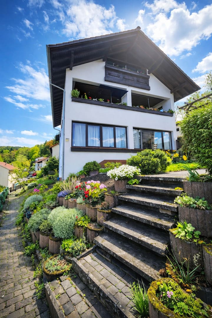 Helle Auszeit, Stilvolle Ferienwohnung Im Odenwald - Wald-Michelbach