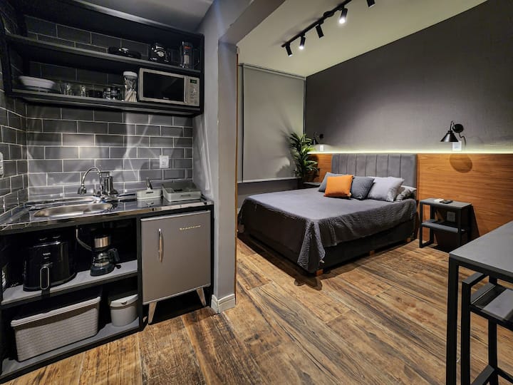 Estúdio Design E Conforto Centro De Niterói Com Ar - Niterói