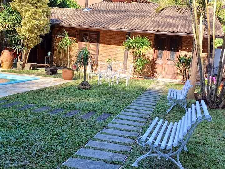 Casa Na Serra, Rústica E Moderna - Duque de Caxias