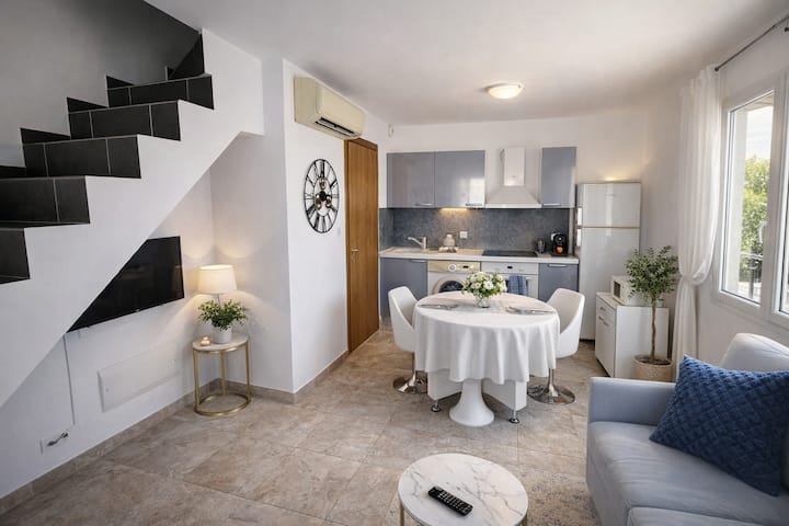 T2  En Mini Villa Bord De Plage Près De Bastia - Borgo