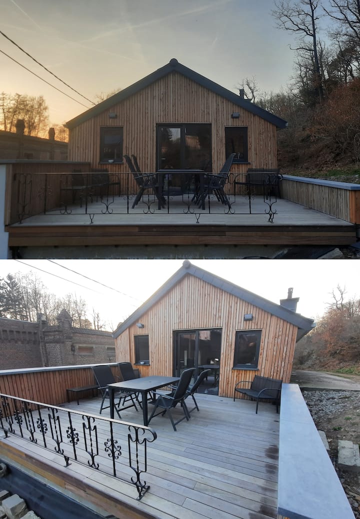 Maison Bois Rénovée Forêt & Randonnées - Eupen