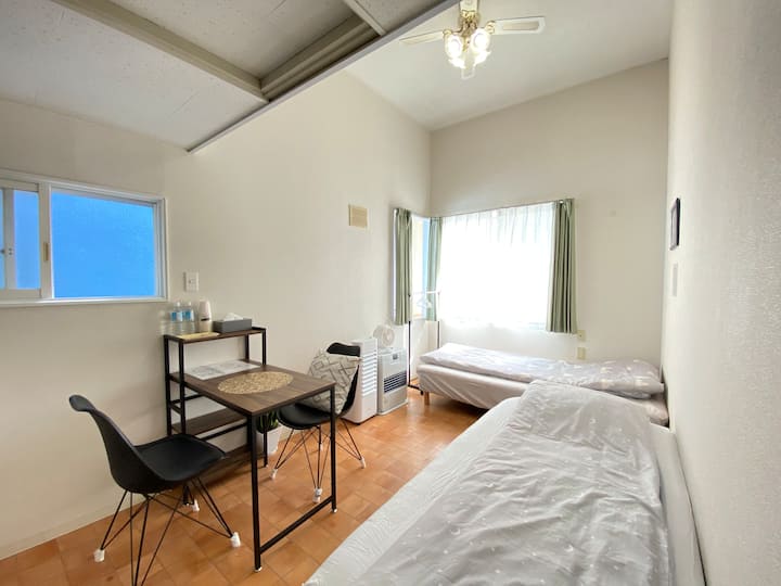 学園前駅徒歩6分|すすきのまで1駅|大通まで2駅|札幌駅まで3駅|wi-fi完備(203室)階段あり - Sapporo