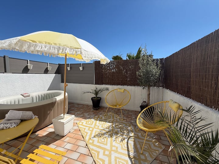 L’atelier | 2 Ch. Terrasse + Spa - La Grande-Motte