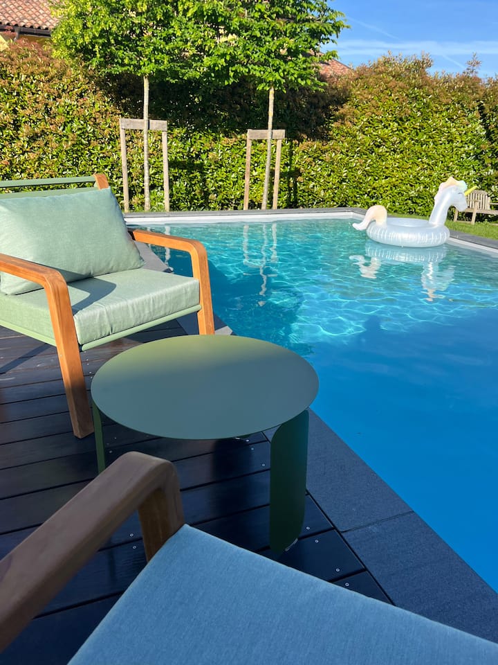 Villa De Charme Avec Piscine Proche Frontière - Annemasse