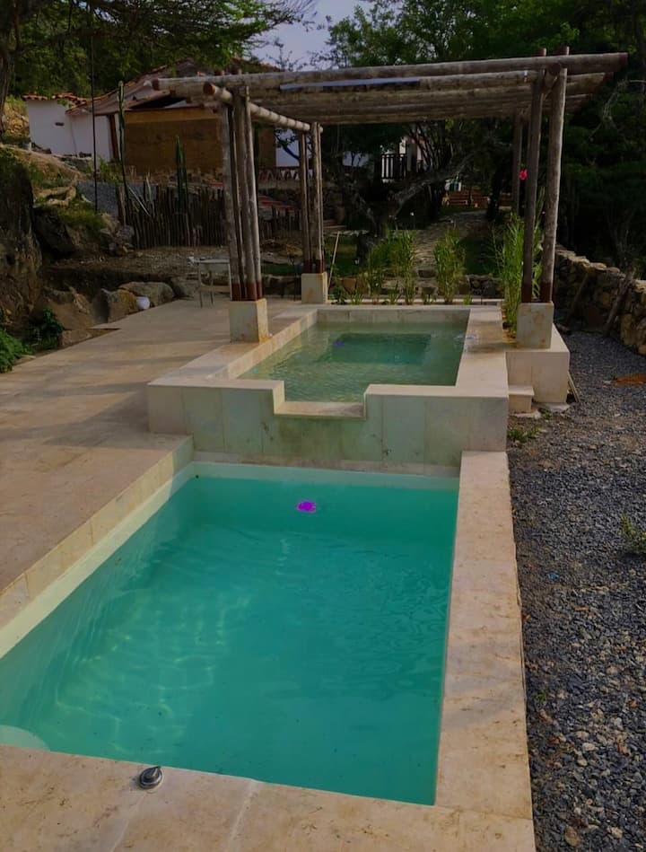 Hermosa Y Espaciosa Casa Campestre - Barichara