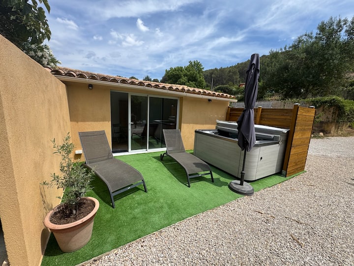 Studio Amniti Au Calme Avec Spa - La Bouilladisse