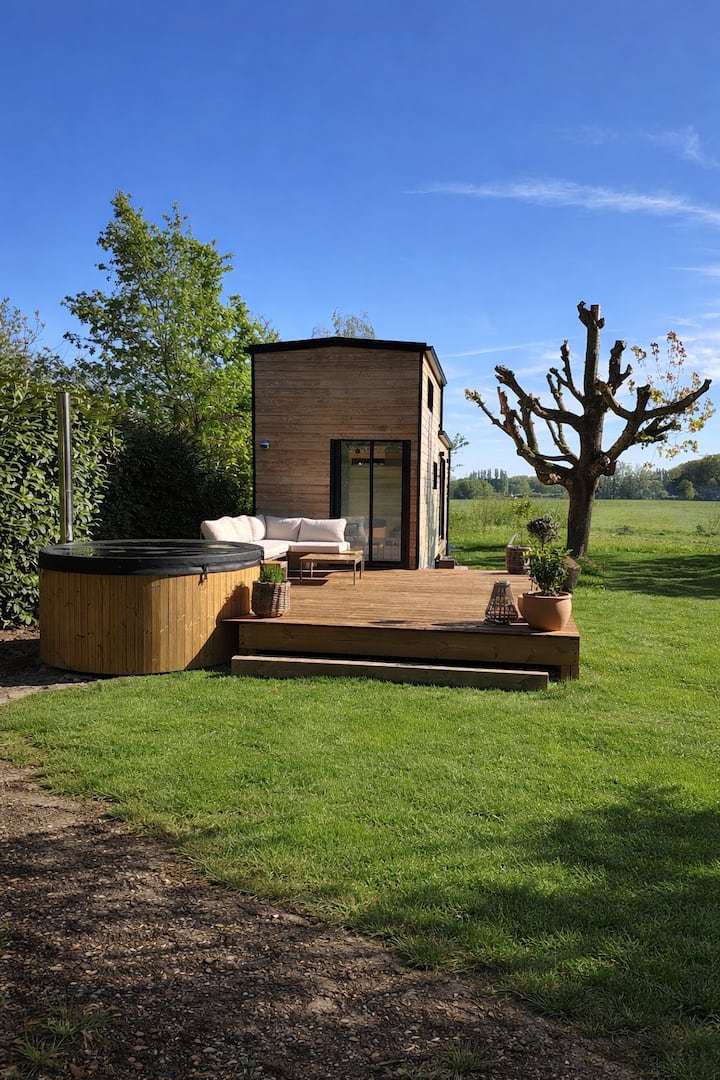 Tiny House Au Cœur De La Nature Et Bain Nordique - Sarthe