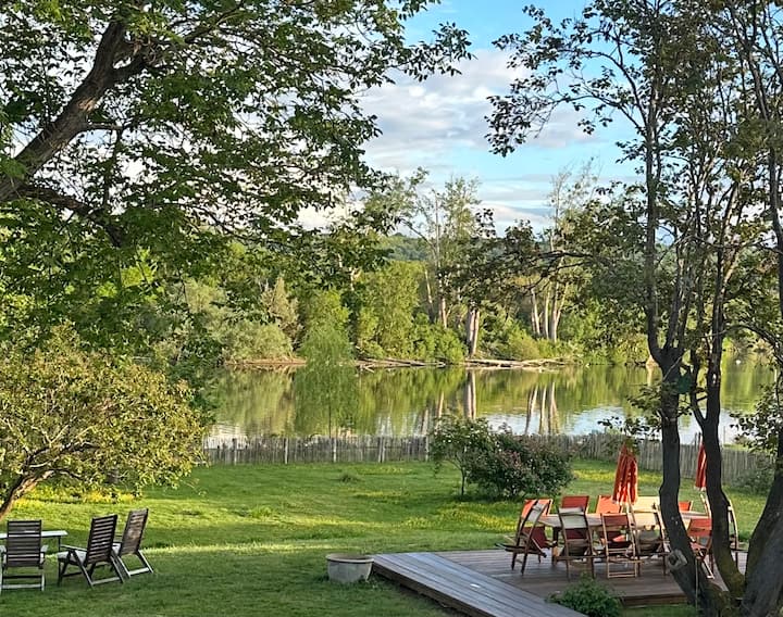 Grande Maison Avec Jardin Sur La Seine - Val-de-Reuil