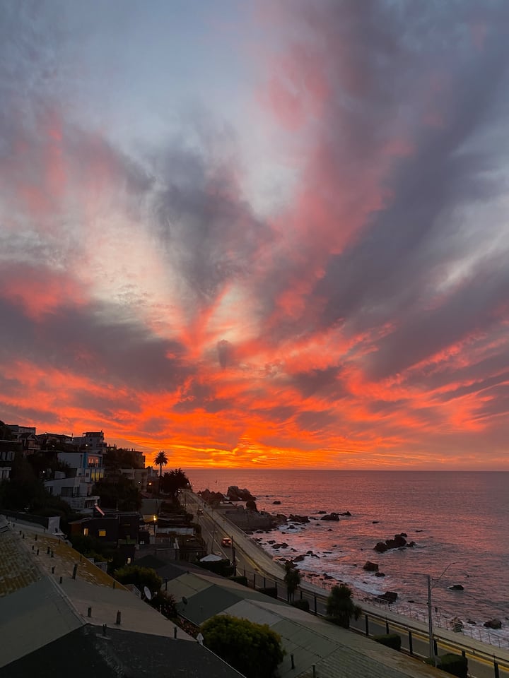 Hermosa Cabaña Vista Mar La Boca - Concón