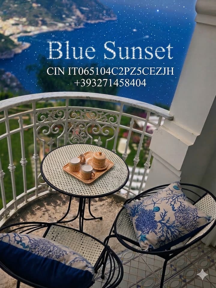 Blue Sunset, Breathtaking Views From The Terrace - Ravello