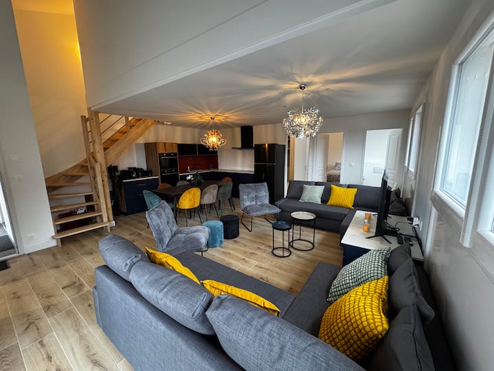 Maison Pilotis 12 Pers 50m Mer - La Bernerie-en-Retz