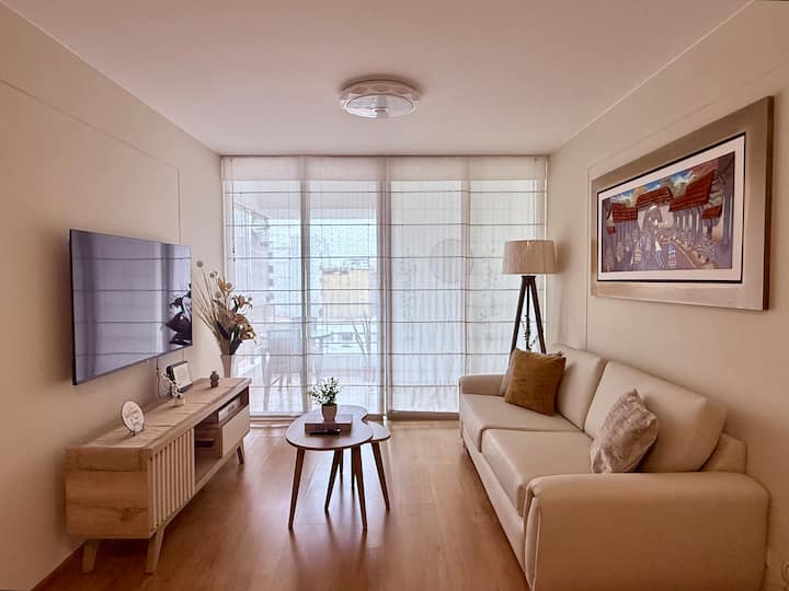 Modern Apt In Miraflores | Comfort & Quiet - リマ