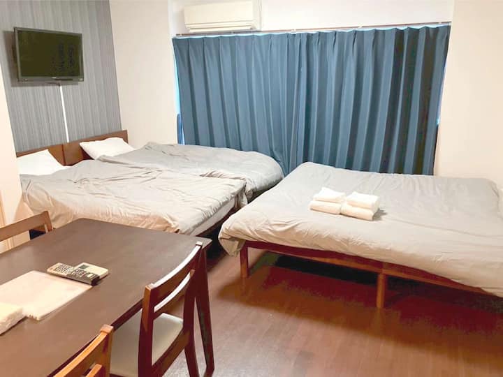 Easy Access To Haneda｜1dk｜sleeps 4｜kitchen & Tub - Gotanda Station - Shinagawa City