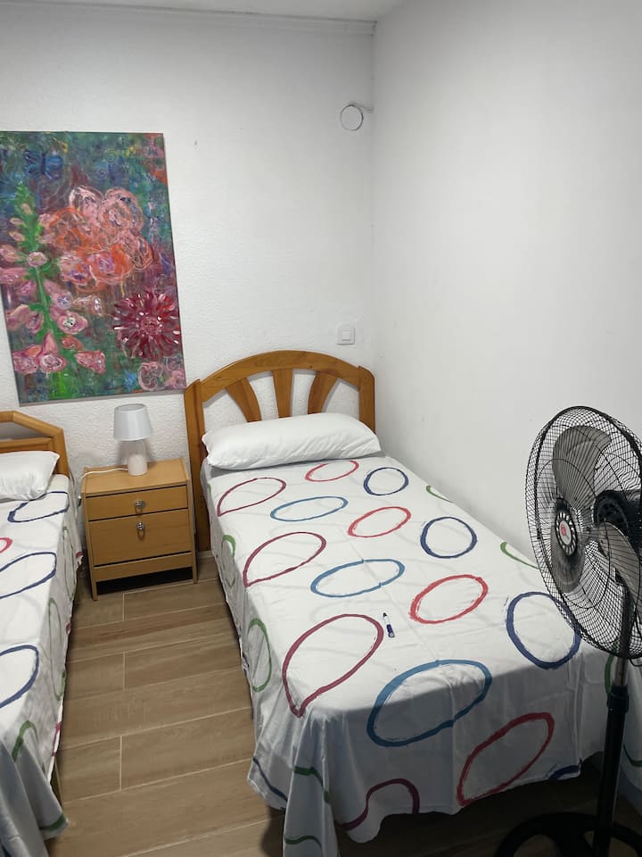 Habitación 1b Playa Gandía + Piscina - Oliva