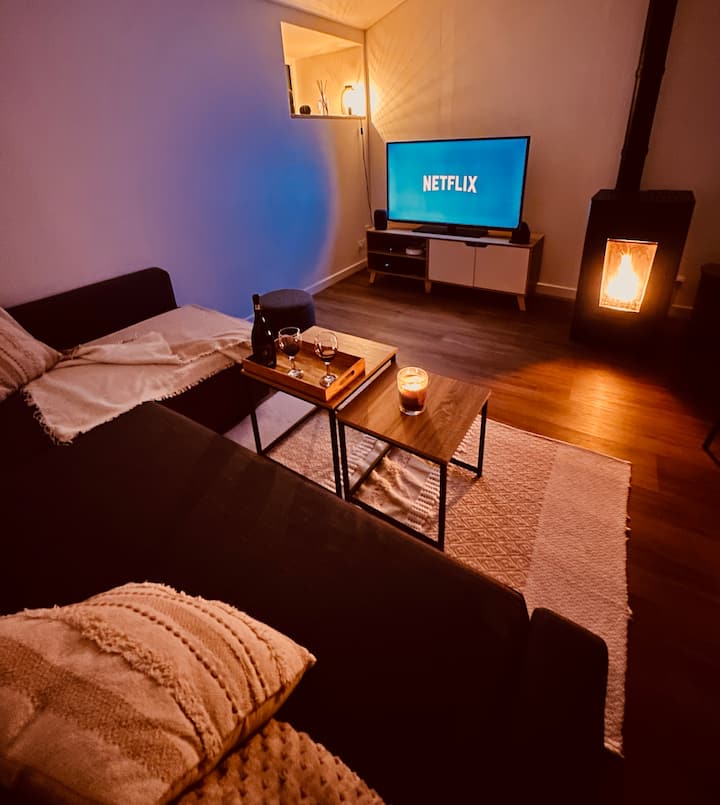 Maison Cosy & Moderne Avec Poêle Proche Des Plages - Brem-sur-Mer