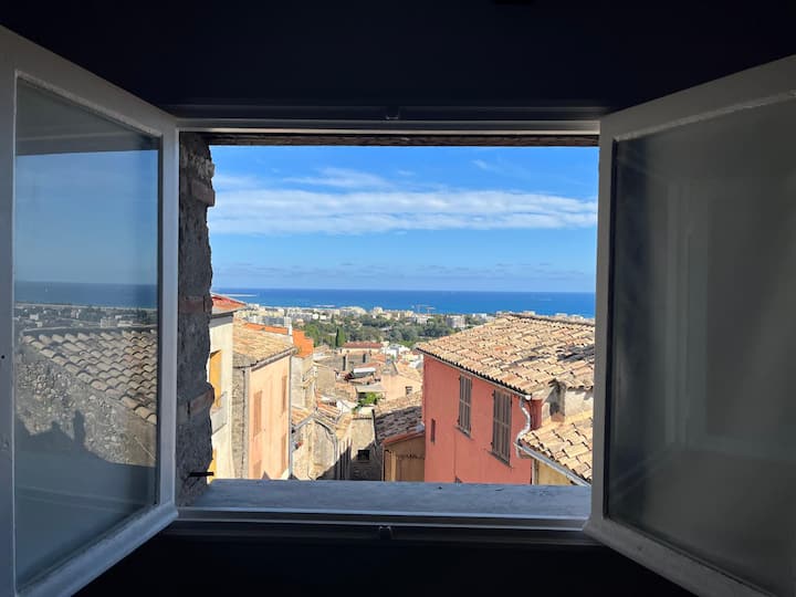 Appartement Familial Vue Mer - Cagnes-sur-Mer