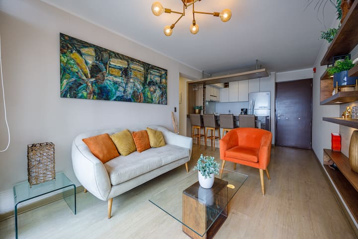 2br Exclusive Apart Balcony Pool Barranco 1402 - Lima