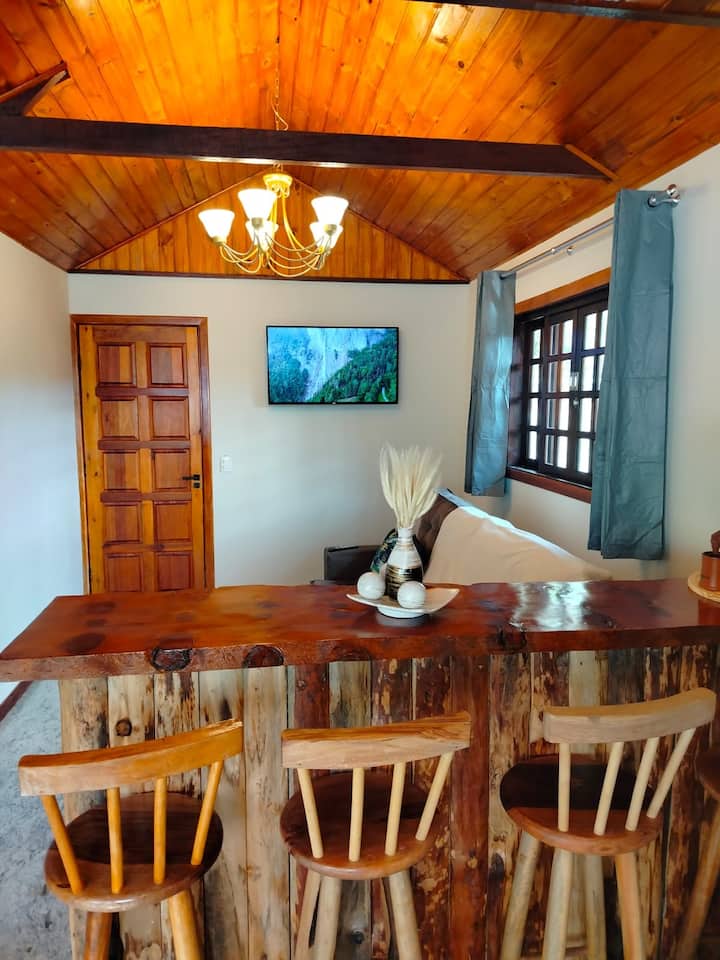 Chalé Aconchego Em Campos. - Campos do Jordão