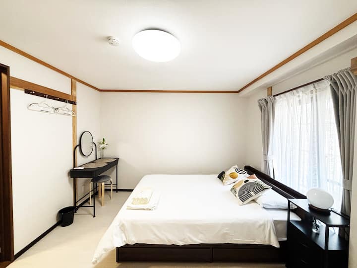 川口駅徒歩5分｜個室｜最大3名｜上野・秋葉原・東京へ直通｜池袋・新宿20分｜wi-fi｜花乃郷303 - Kawaguchi