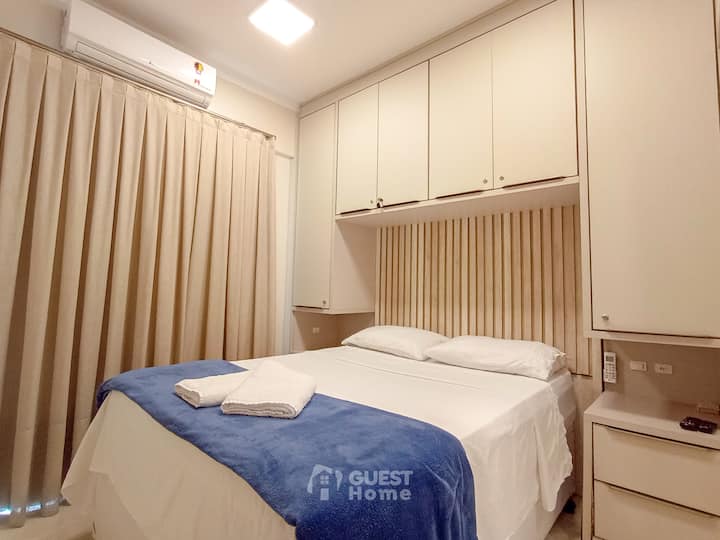 Seafront Apartment, 9th Floor, With Garage And Air - Balneário Camboriú