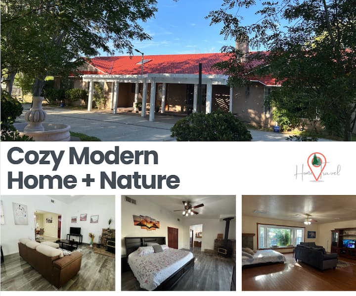 Cozy Modern Home + Nature - Palmdale, CA