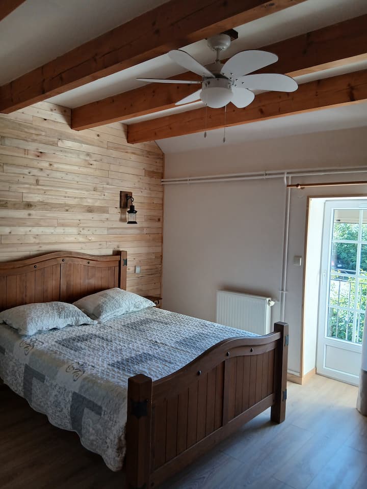 La Cabane De Lancelot "Chambre Campagne" - Saint-Jean-de-Losne