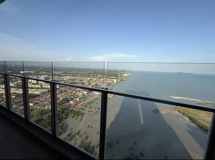 Tranquil Seaview Luxury Retreat/netflix/wifi/2bdrm - Malacca