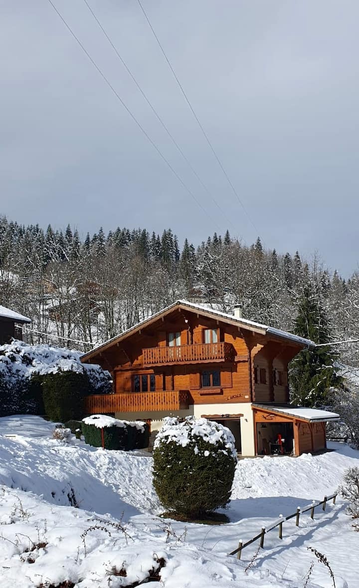 Joli Chalet Au Calme - Manigod