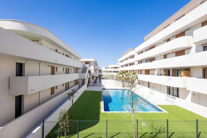 F3 Confort Et Piscine 300m De La Plage - Valras-Plage