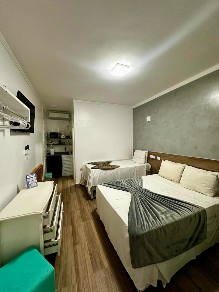 Hotel Frente Ao Mar Com Wi-fi - Guarujá