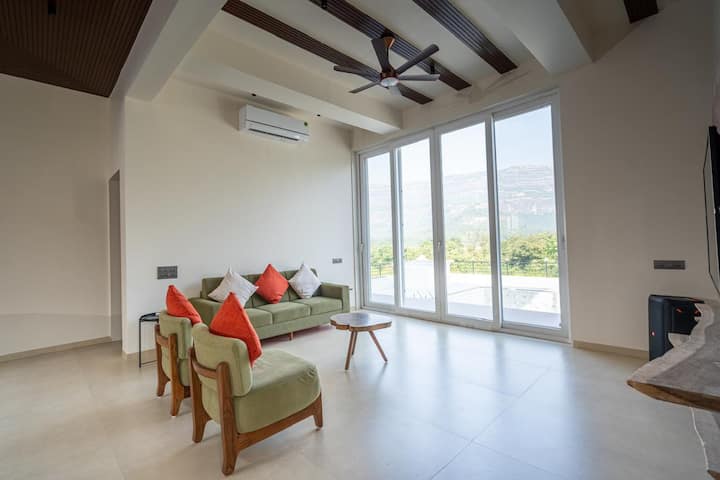 Seven Serene 6bhk- Gippys Hospitality - Karjat