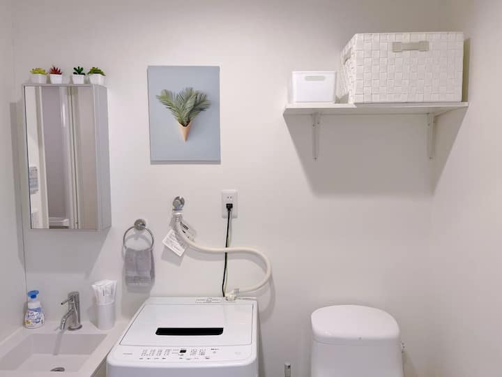 西新宿站徒步8分/新宿站徒步15分/jr山手线新大久保站徒步15分/免费wifi/浴室可烘干衣物 - Shibuya