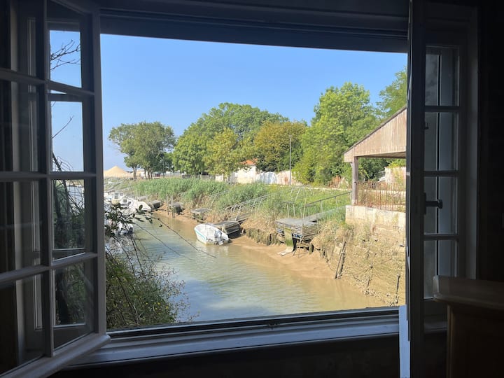 Maison De Campagne Avec Jardin Dans Le Port - Meschers-sur-Gironde