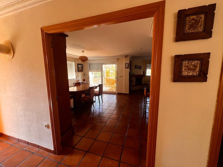El Metge Biar: Piscina Privada, Bbq, Ventilación - Sax