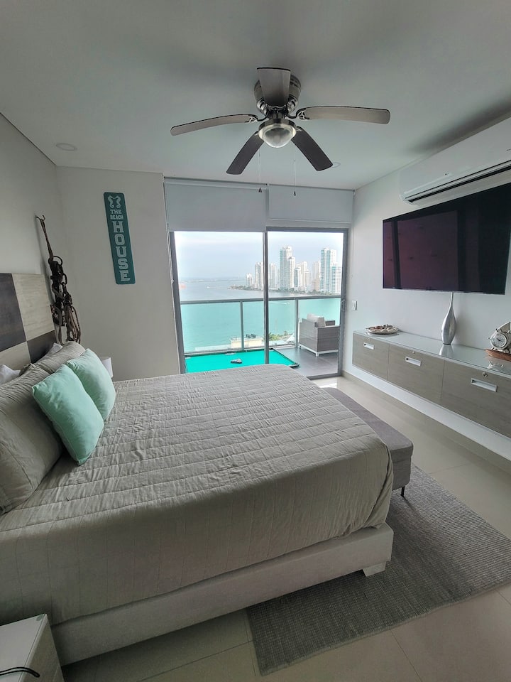 Toprated Suite|stunning Panoramic Ocean City Views - Cartagena