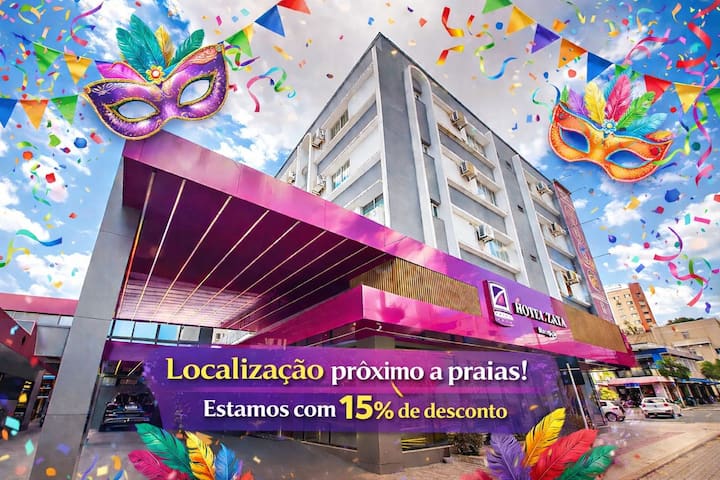 1 Cama De Casal / Hotel Zata Criciúma Sc - Criciúma