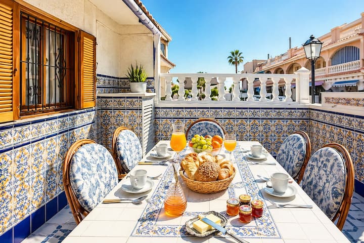 Primera Línea Mar| Patio+parking |3 Hab| 3baños - Tabarca