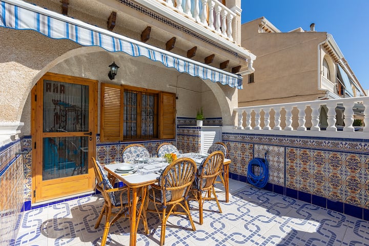 Bungalow Familiar: Ocio Y Relax A 1 Minuto Playa - Santa Pola