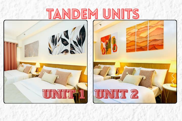 2 Tandem Units | Moa Staycation | Karaoke - Manille