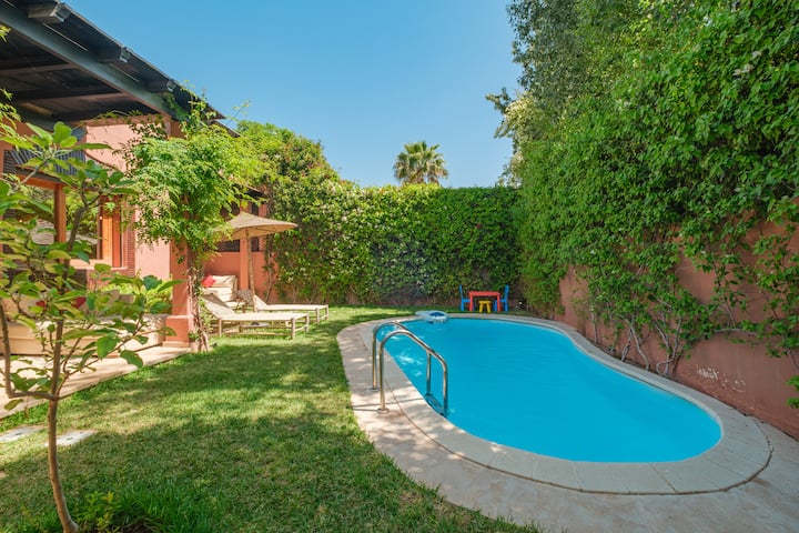Villa Palmeraie : Piscine Privée. Gym. Lagune - Marokko