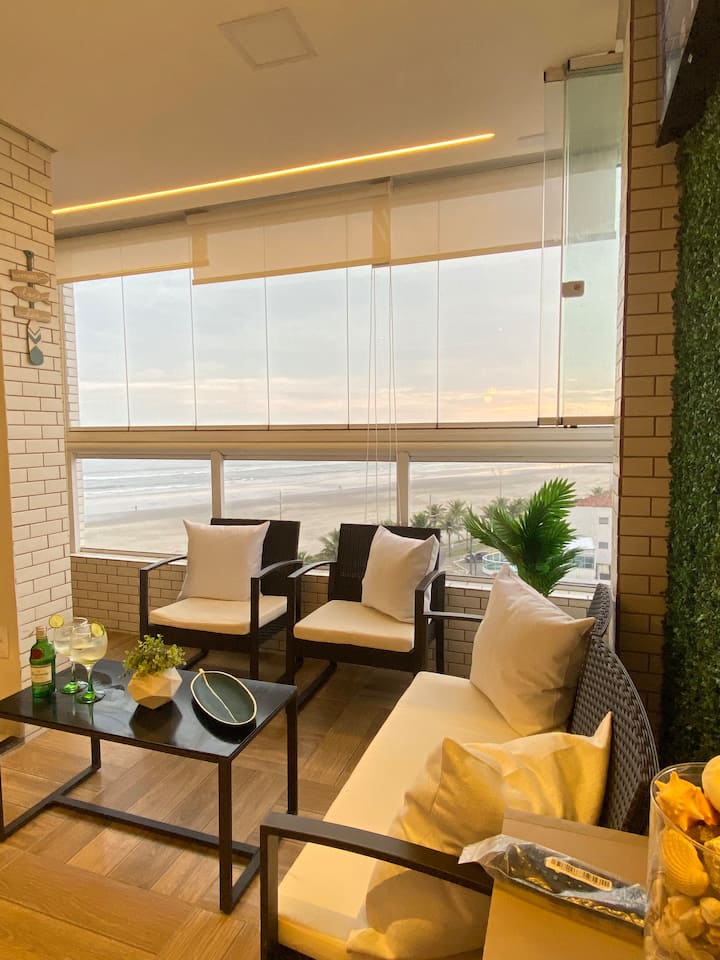 Vista Mar Com Sacada Gourmet - Brazil