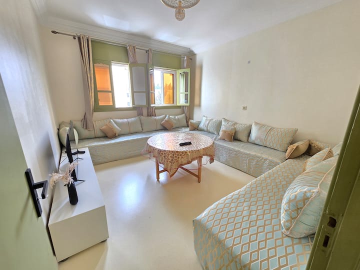 Confortable Et Propre : Appartement 3 Chambres - Agadir