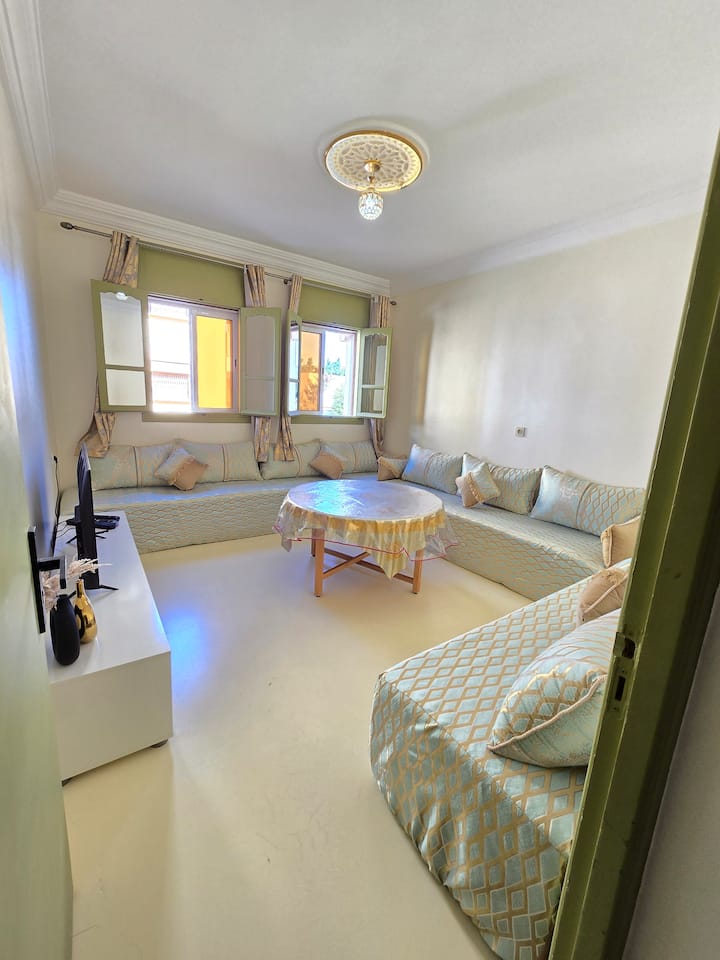 Confortable Et Propre : Appartement 3 Chambres - Agadir